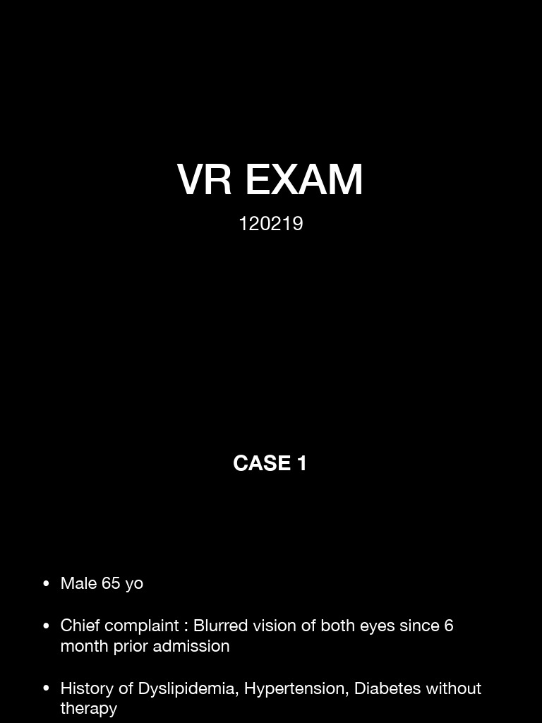 VR Vignette Exam 120219 PDF | PDF | Self-Improvement | Science & Mathematics