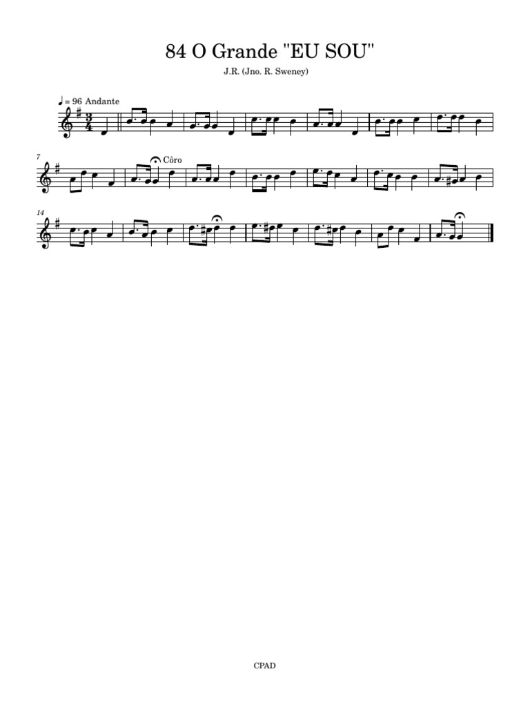 84 O Grande "EU SOU" | PDF
