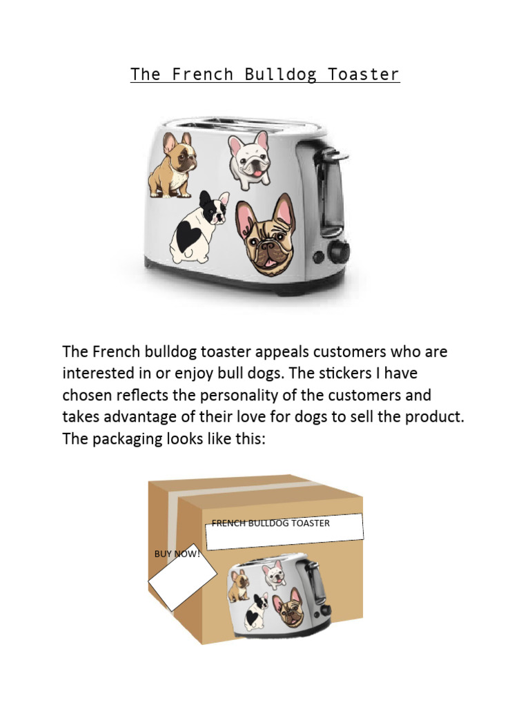 The French Bulldog Toaster | PDF