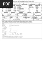 Understanding Your Leave and Earnings Statement (LES) | PDF | Taxes ...