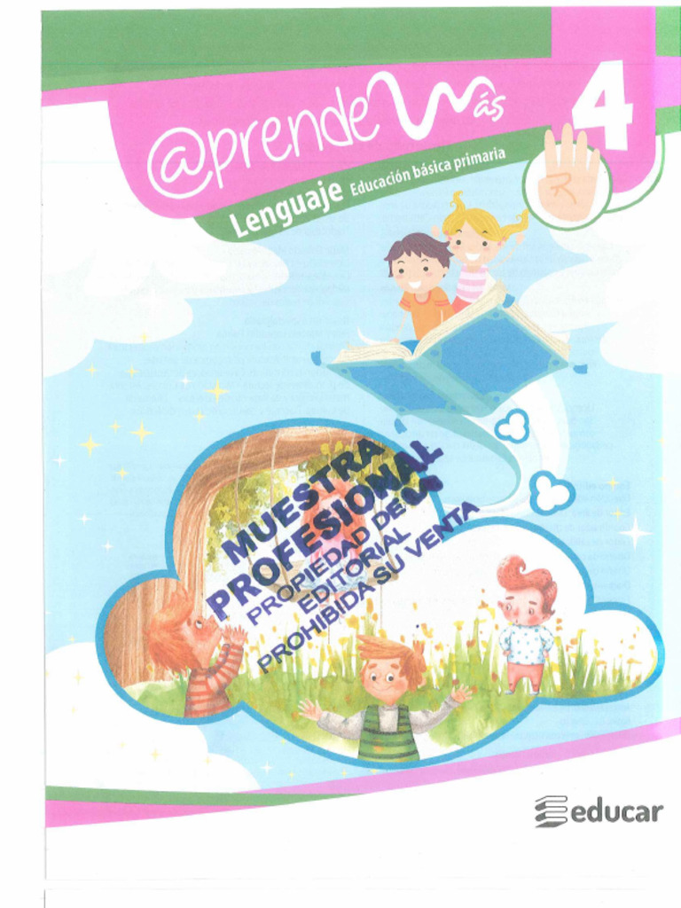 Aprender Mas Lenguaje 4 | PDF