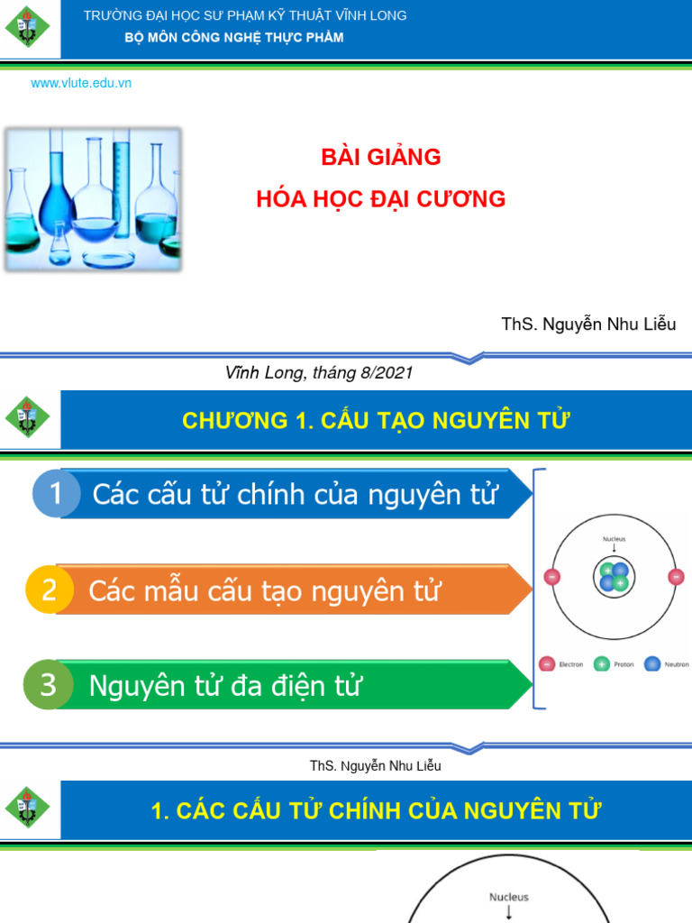 Chuong 1. Cau Tao Nguyen Tu | PDF