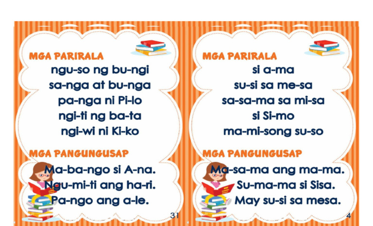 Pagbasa Grade 1 | PDF