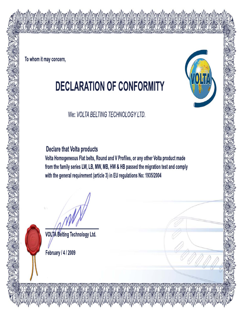 Certificats Alimentaires | PDF