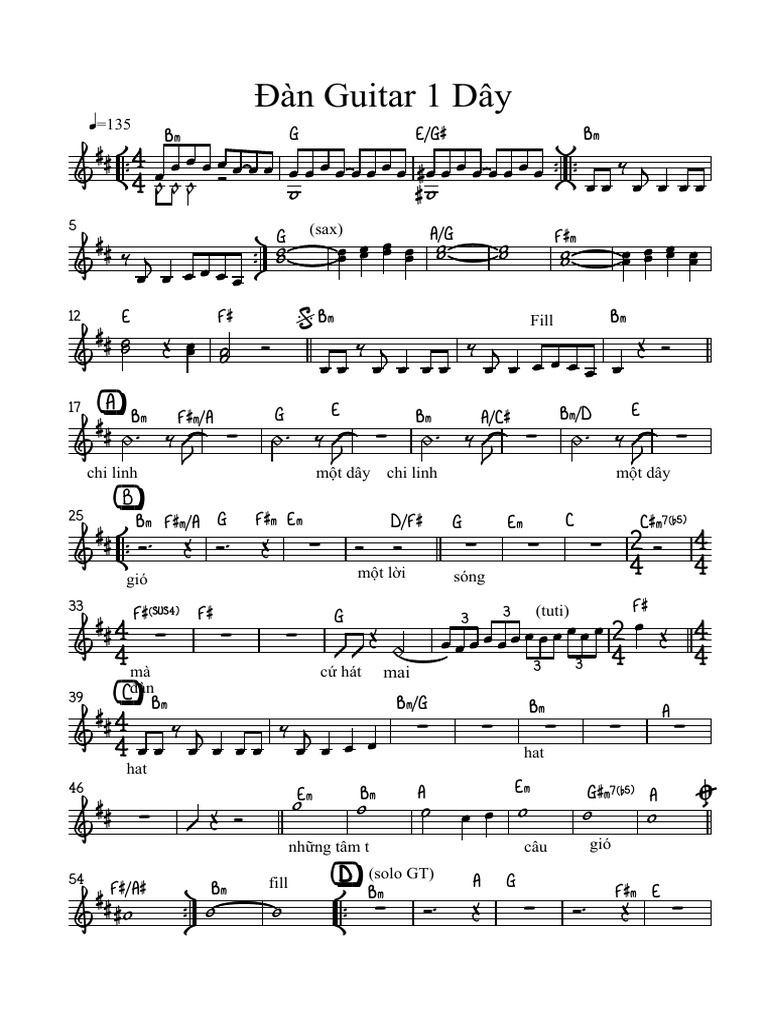 đàn Guitar 1 Day Pdf