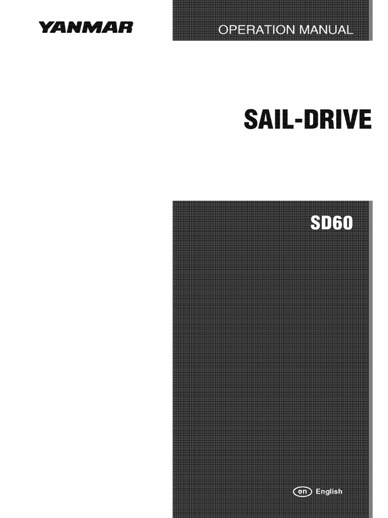 SD60 Operation Manual | PDF