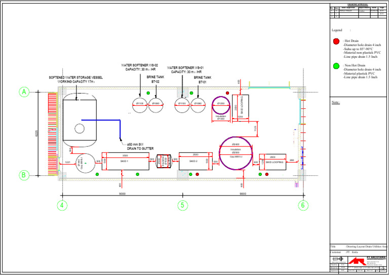 Layout Drain Clean Utilities Area | PDF | Building Engineering