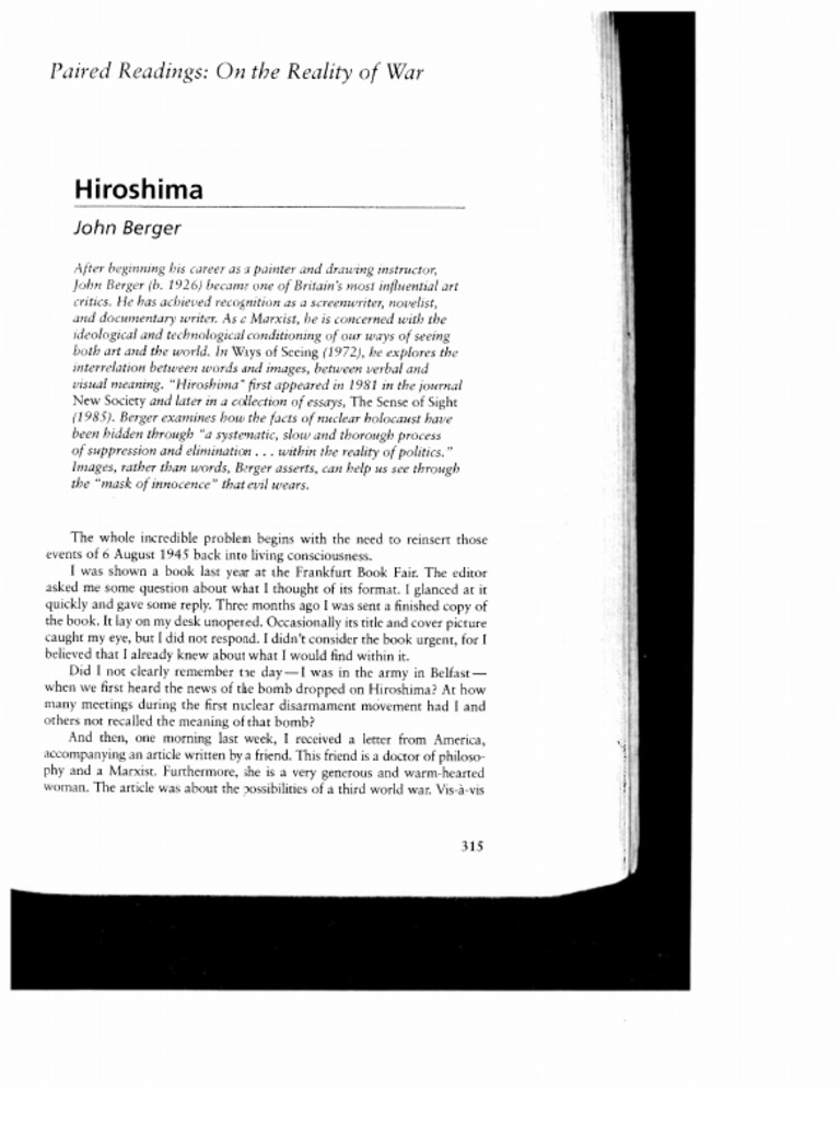 Hiroshima | PDF
