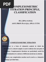Complexometric Titration | PDF | Coordination Complex | Chemistry