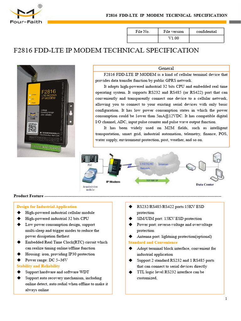 Datasheet F2816 | PDF | High Speed Packet Access | General Packet Radio ... Datasheet F2816 | PDF | High Speed Packet Access | General Packet Radio ...
