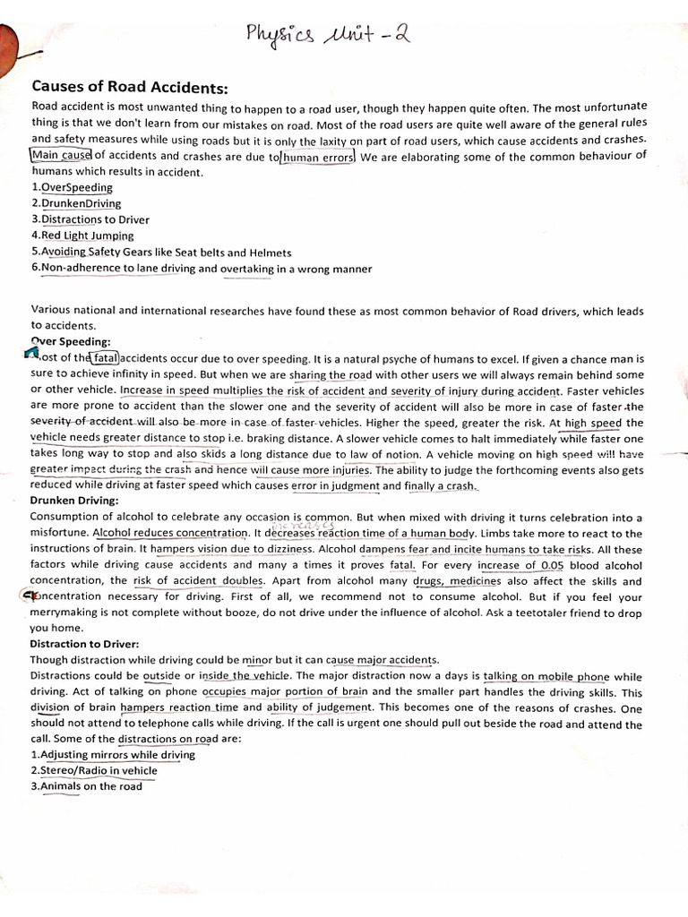 Physics Unit 2 | PDF