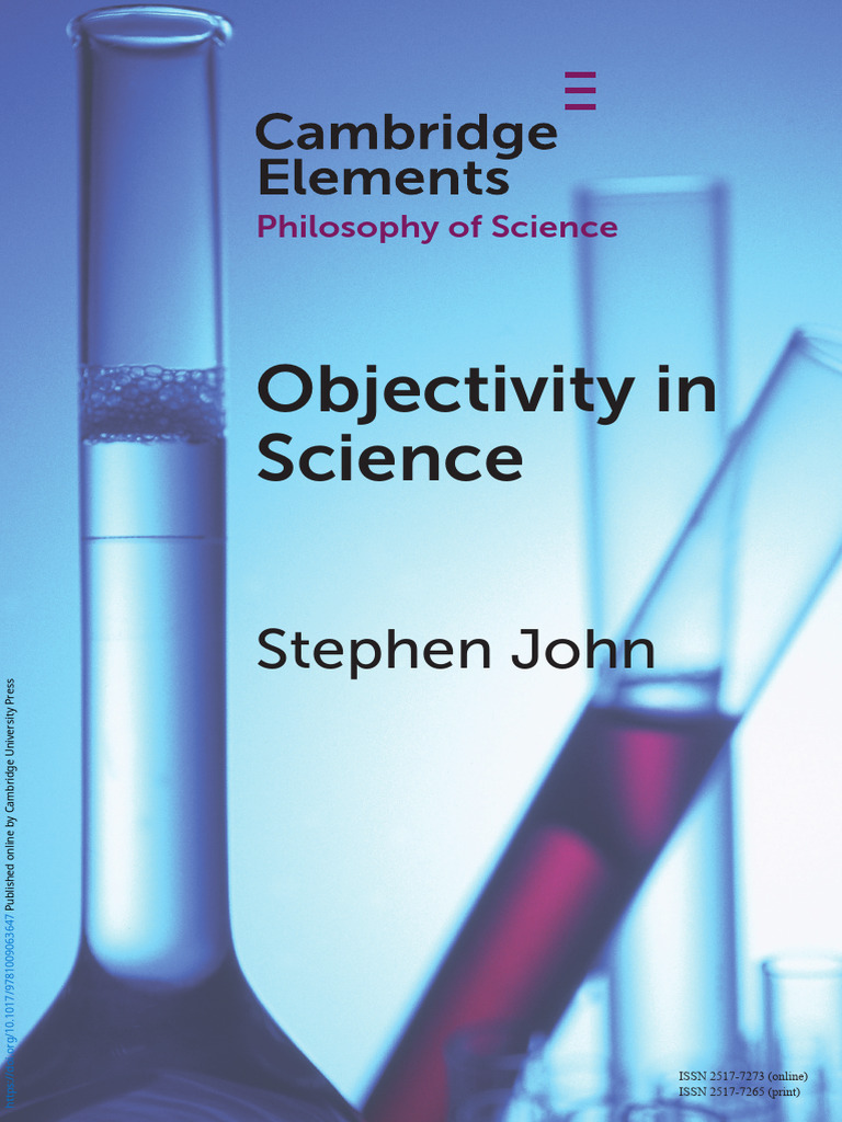 objectivity-in-science | Download Free PDF | Epistemology | Philosophy Of Science