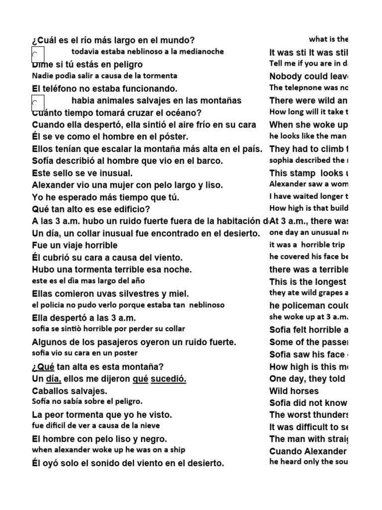 lecciones duolingo | PDF