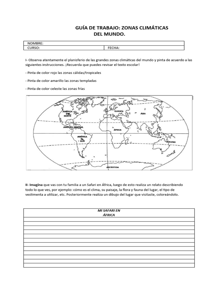 Guía Zonas Climáticas 1 | PDF