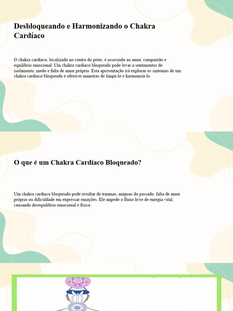 Harmonizando o Chakra Cardíaco | PDF | Chacra | Amor