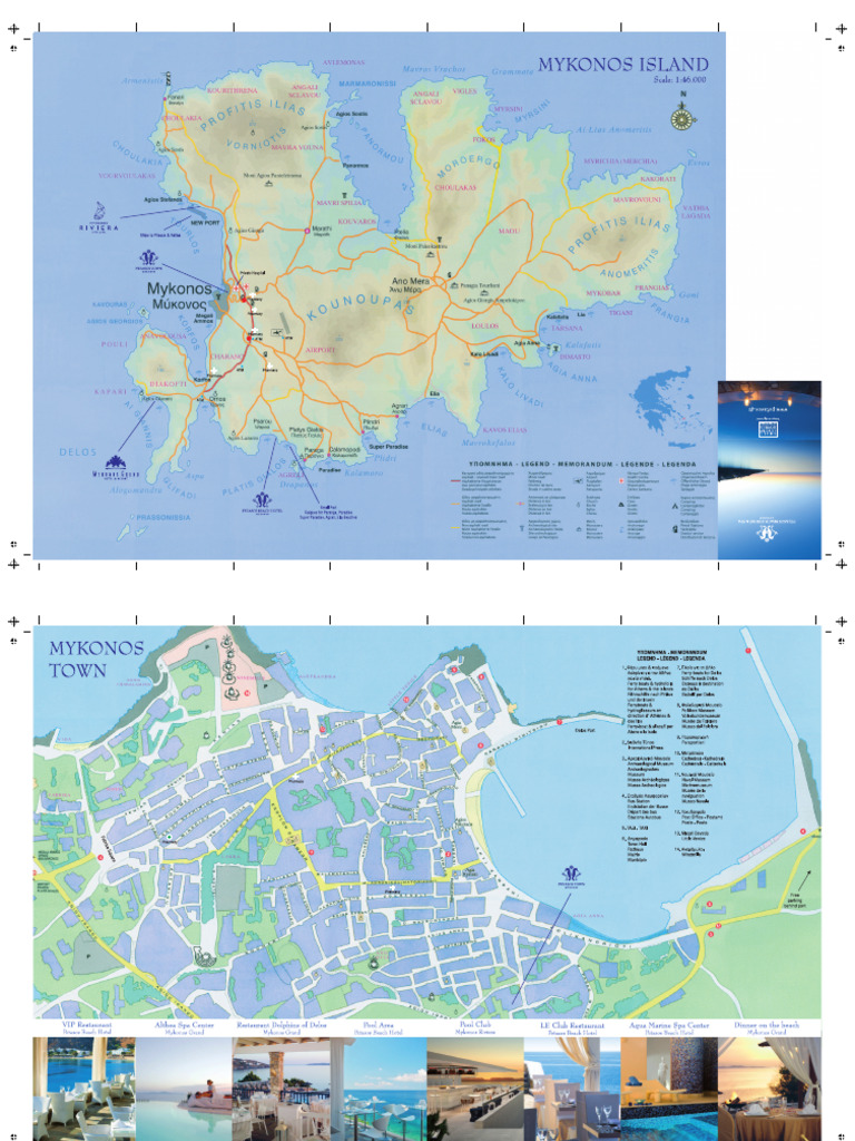 Mykonos Map | PDF