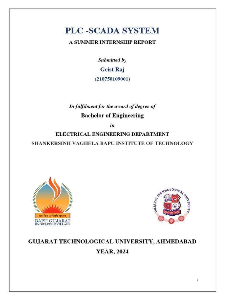PLC SCADA - Geist - Raj - 9001 | PDF | Programmable Logic Controller | Scada