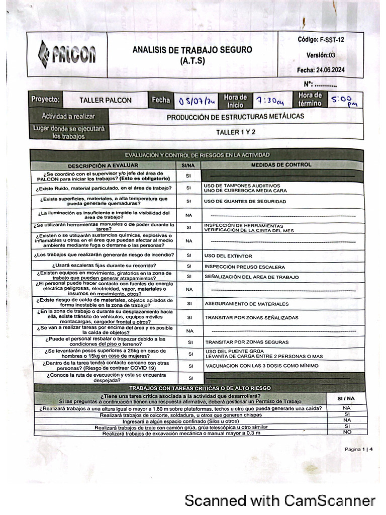 ATS y PETAR #10 | PDF