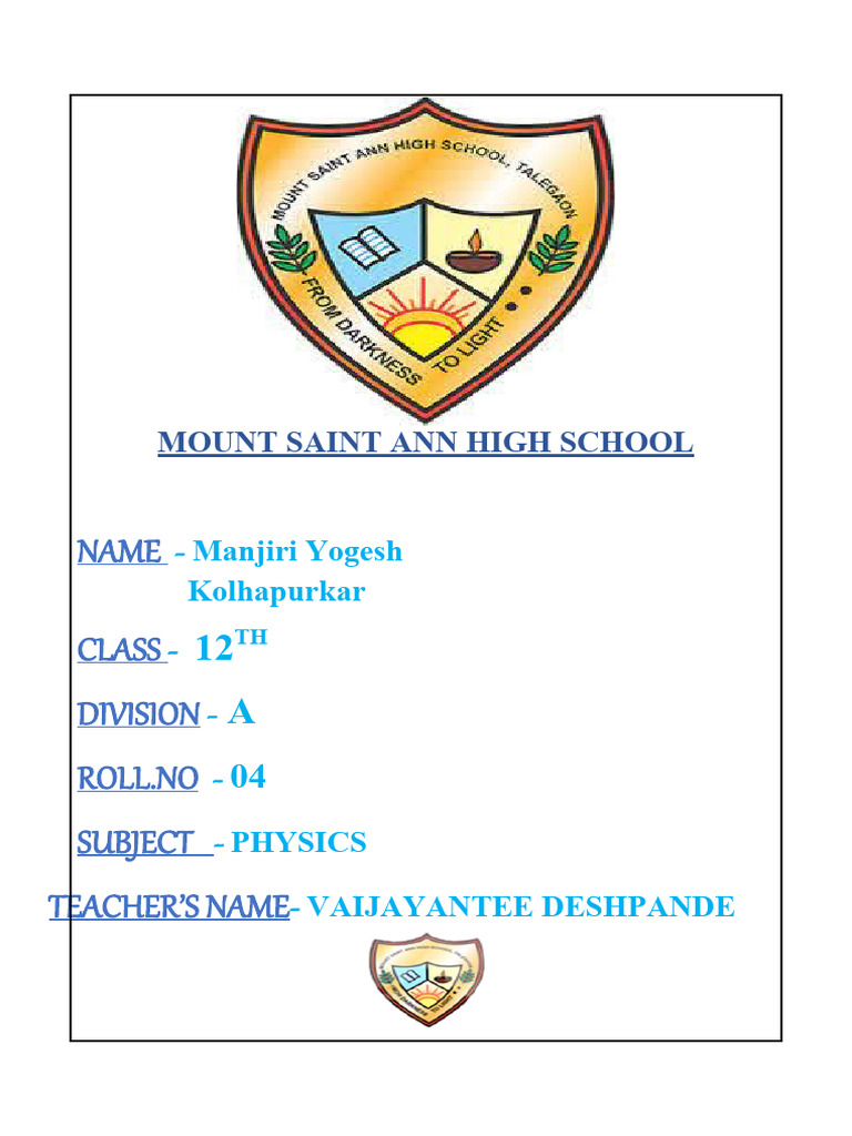 PHY Project For Class 12, PN Diode | PDF | P–N Junction | Semiconductors