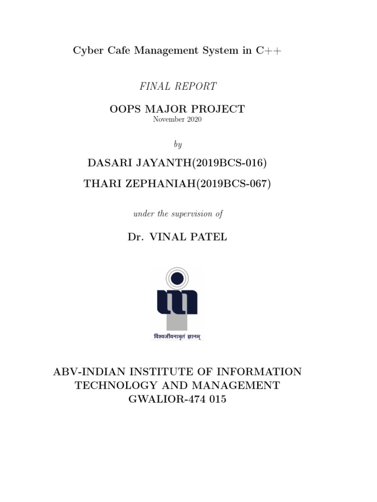 Final Report | PDF | Plagiarism | User (Computing)