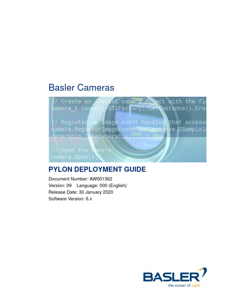 Pylon Deployment Guide (Software Version 6.x) - Installation Guide | PDF | Installation ...