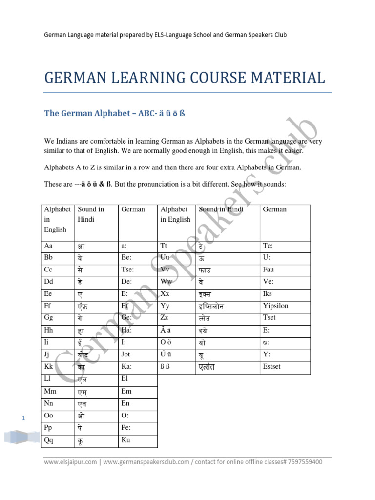 German Learning Course Material - 370df345 2849 429f Afe1 A2b6b8abe200 ...