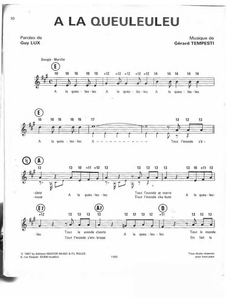 A la Queuleuleu | PDF