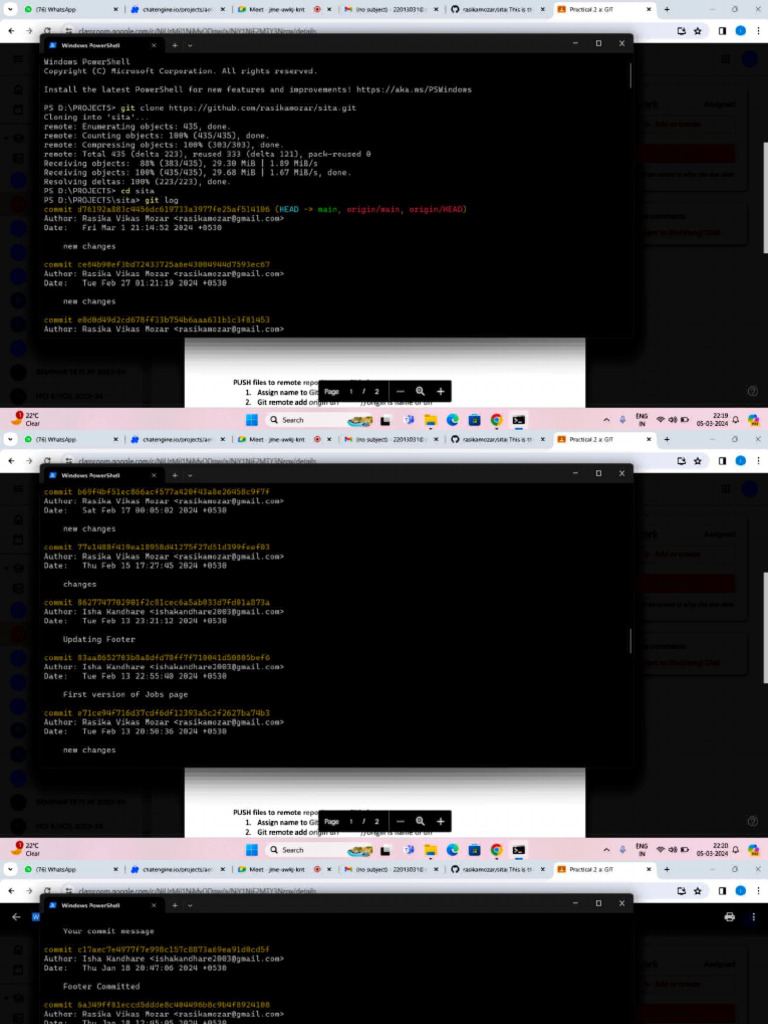 Practical 2 A Git | PDF | System Software | Utility Software