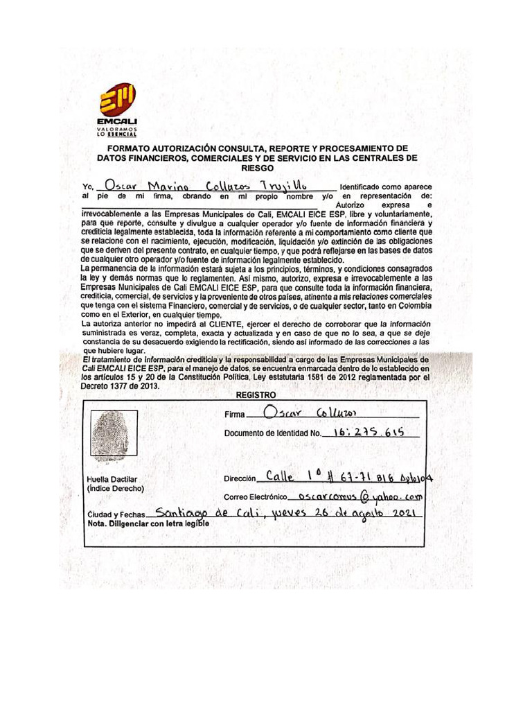 Emcali Agosto 2021 | PDF | Internet | Factura