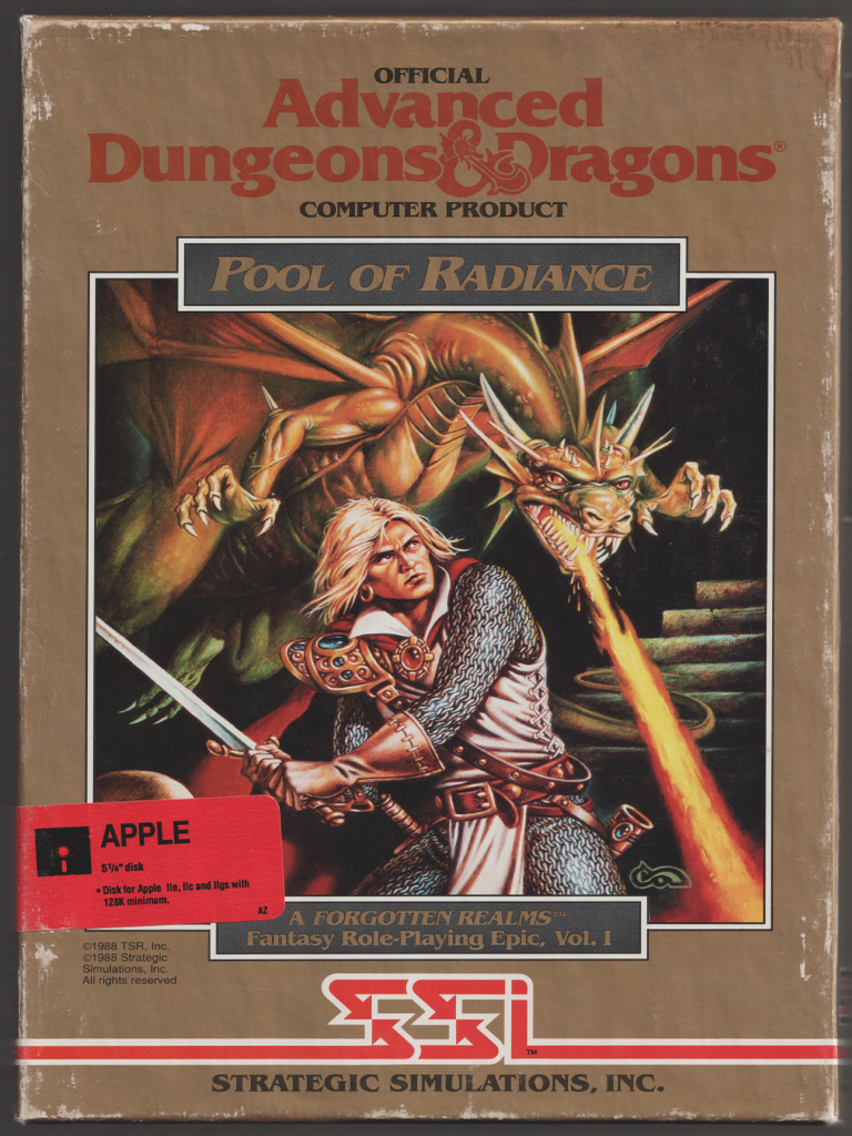Pool of Radiance Box | PDF | Role Playing Games | Role Playing Video Games