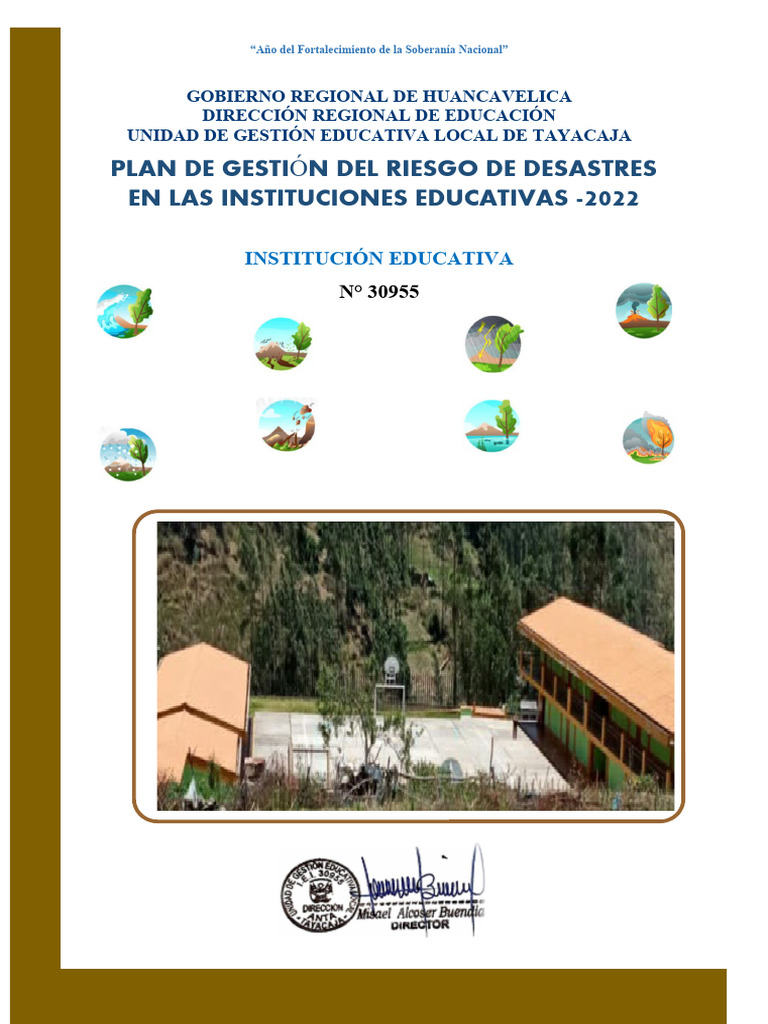 Modelo de Plan de GRD Valido 2022 | PDF | Radiación | Desastres naturales