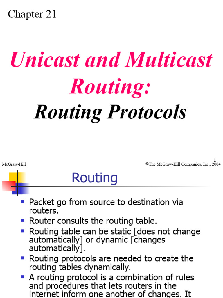 Slide 21 | PDF | Routing | Router (Computing)