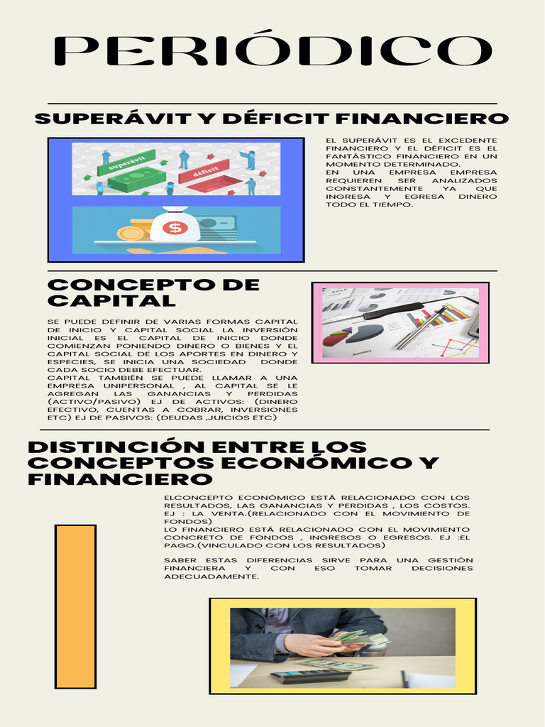 Infografía de Periódico Moderno Ordenado Colorido | PDF