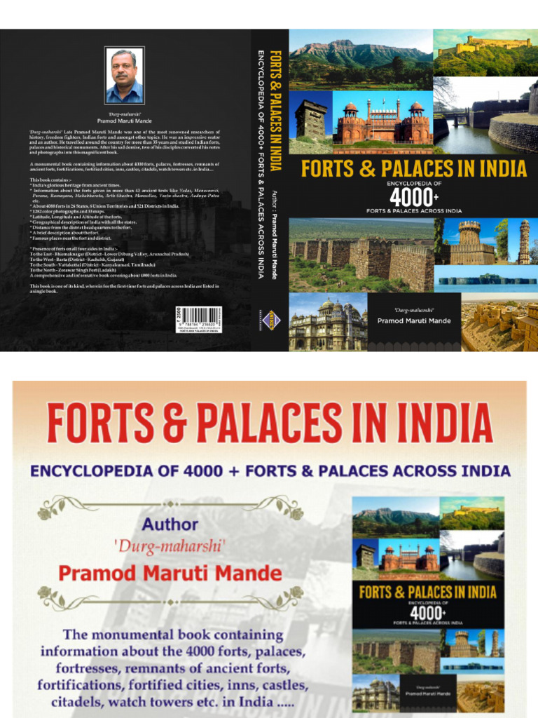 FORTS & PALACES IN INDIA - Encyclopedia of 4000+ Forts & Palaces Across ...