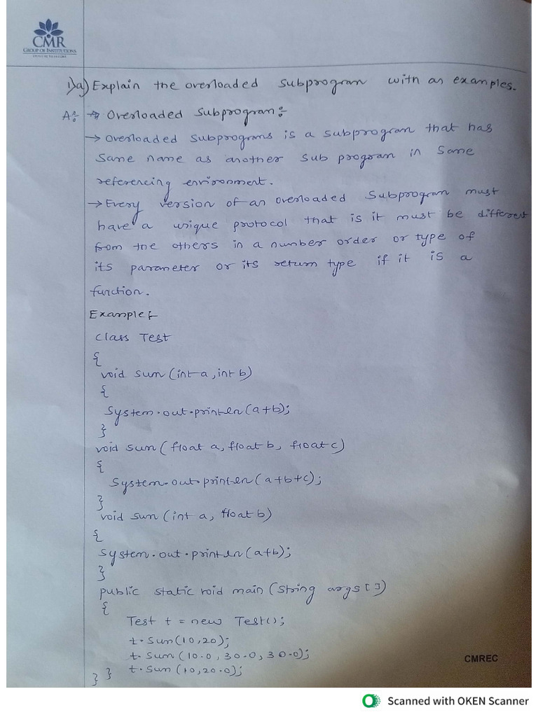 PPL Assignment | PDF