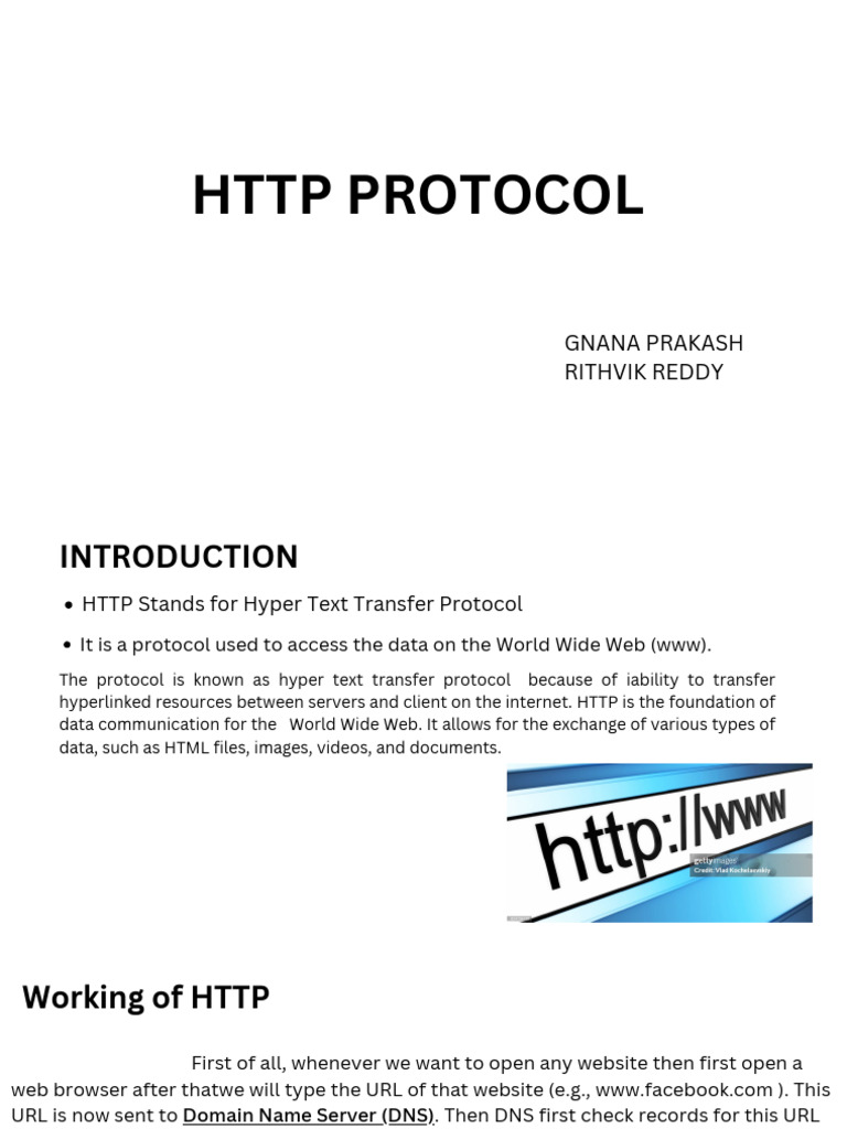 HTTP Protocol | PDF | Networking | Internet & Web