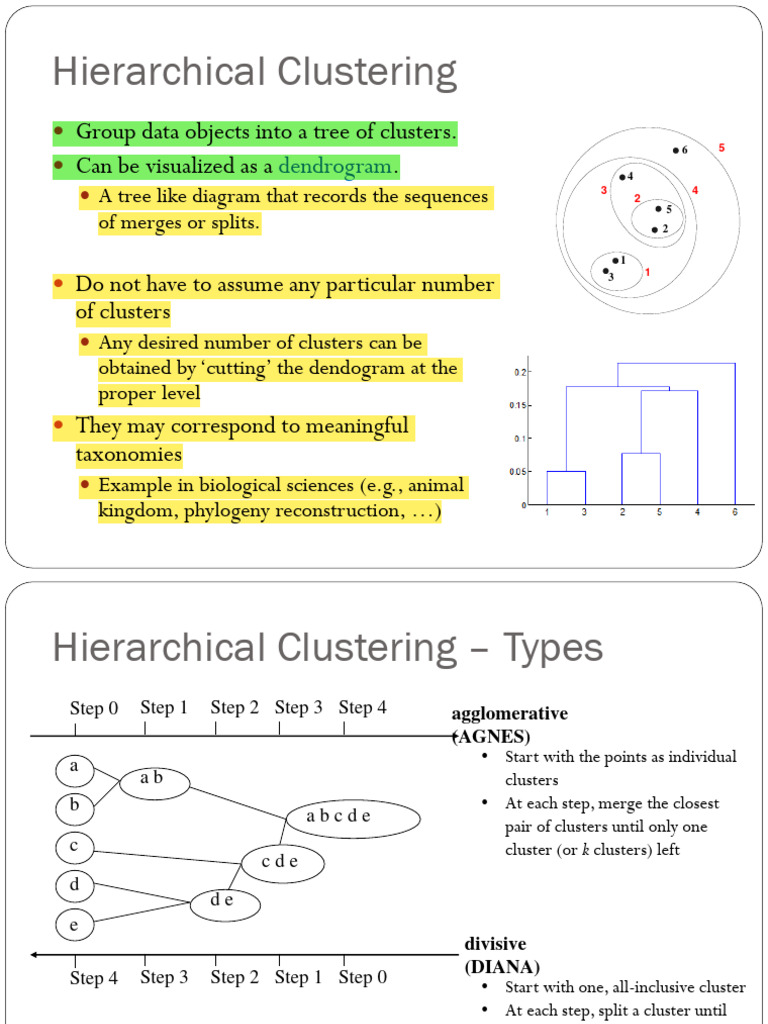 Hierarchical Clusteringalgorithm Pdf Cluster Analysis Algorithms And Data Structures
