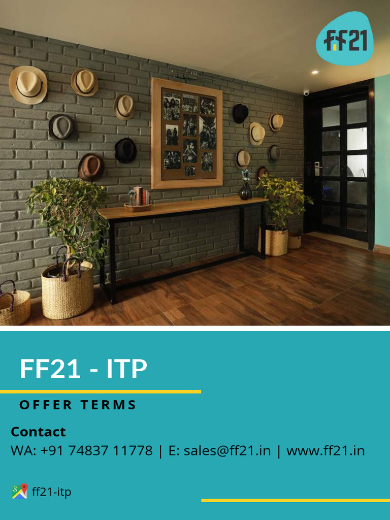 FF21 ITP Rental Offer Details | PDF