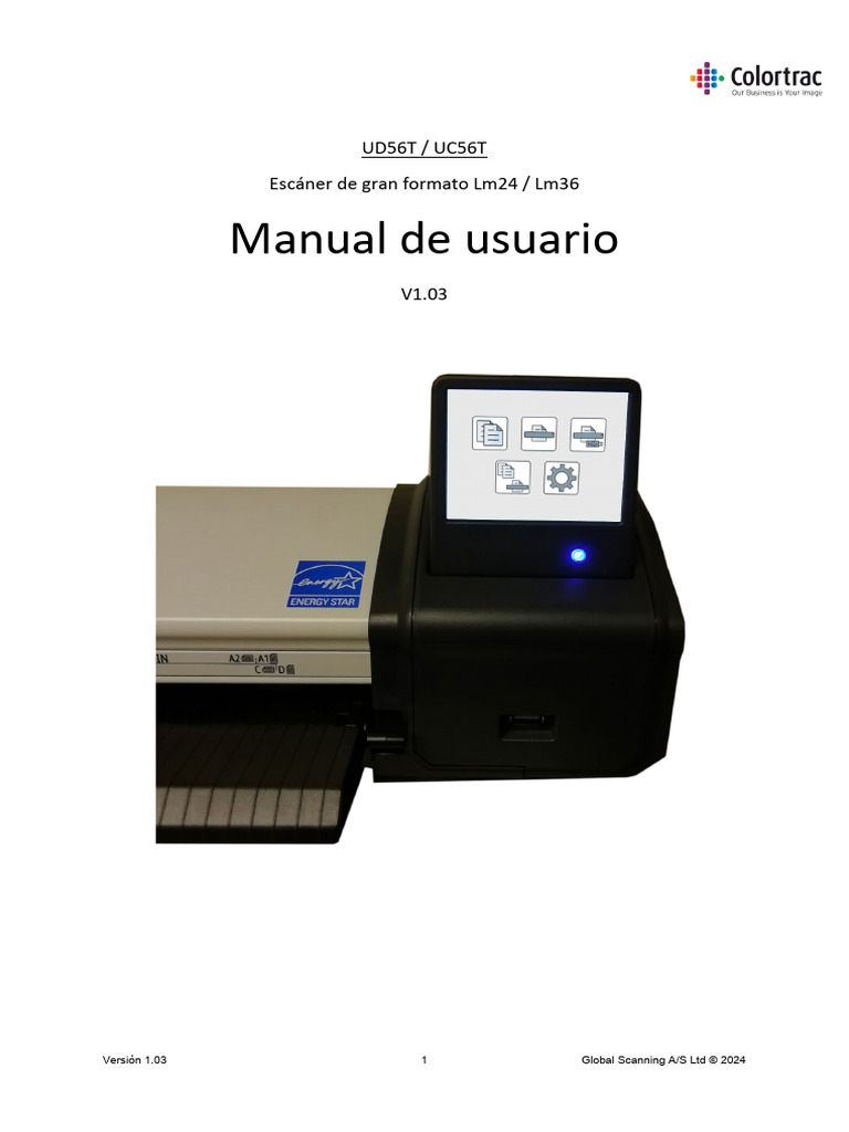Lm24 Lm36 Scanner User Manual V1.03 - ES | PDF | Escáner de imagen ...