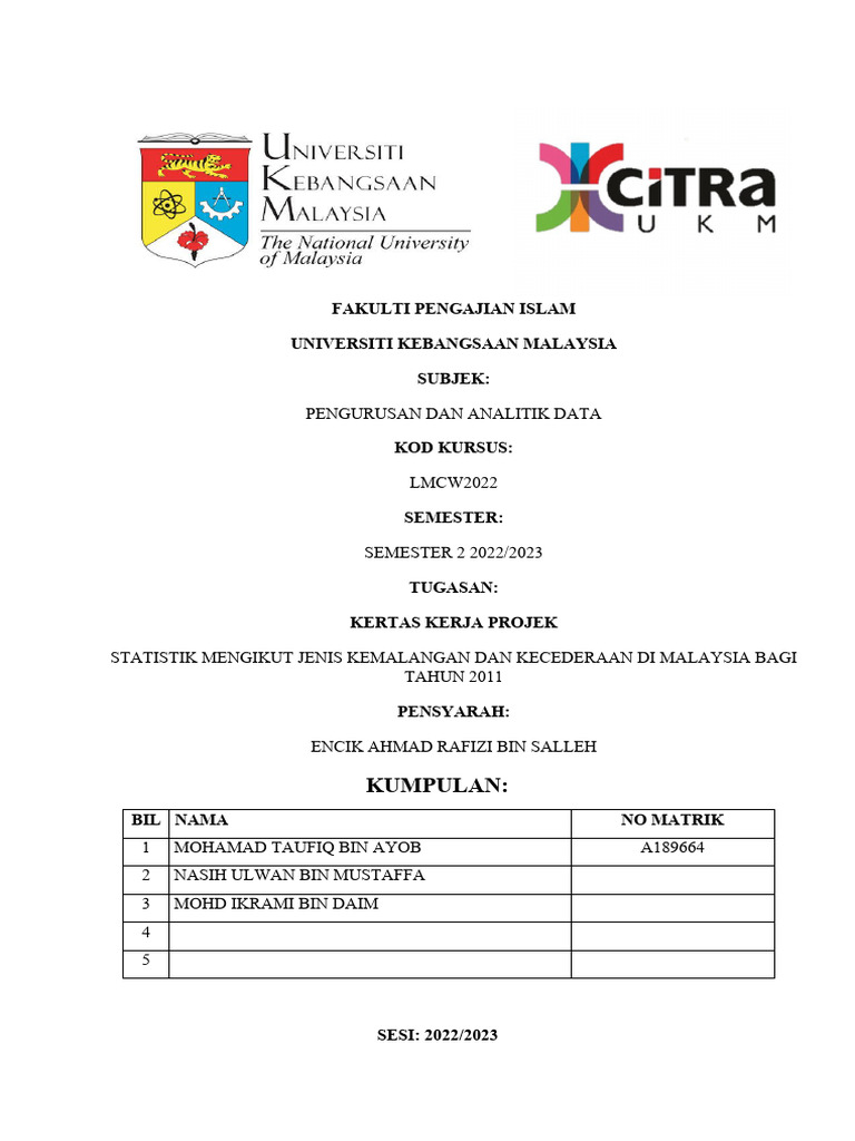 Final Kertas Kerja | PDF