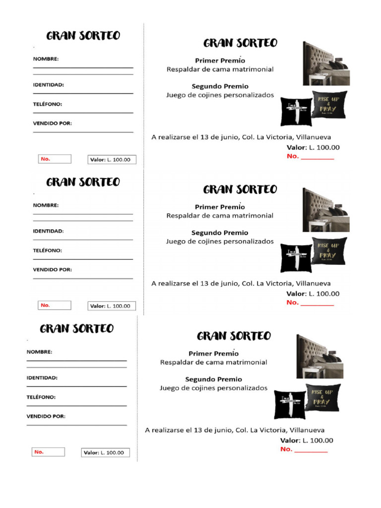 Sorteo 1 | PDF