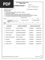Examination Term 4 Grade 7 2025 Paper 1 Exemplar | PDF | Numbers ...