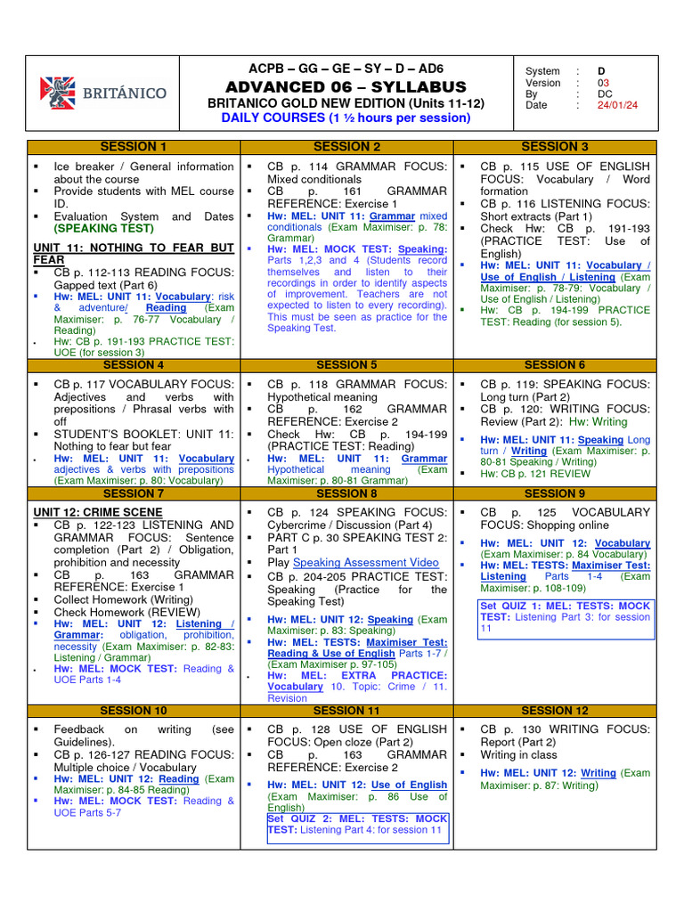 Acpb-Gg-Ge-Sy-D-Ad6 V03 | PDF | Grammar | Human Communication