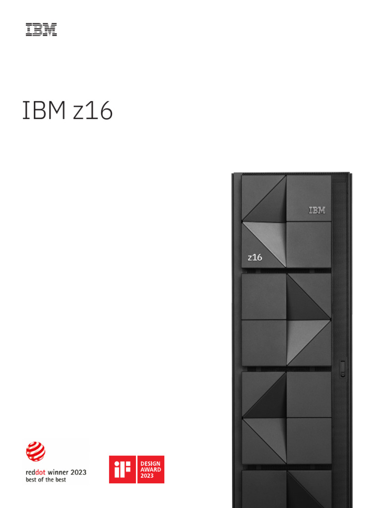 Ibm Z16 Pdf Cloud Computing Encryption
