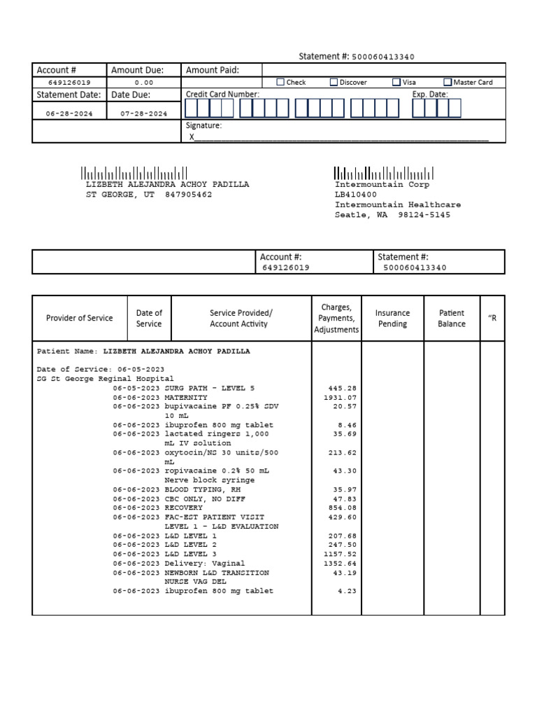 Statement 2 | PDF | Medical Specialties | Health Sciences