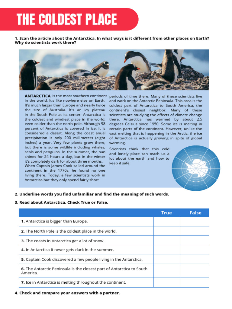 Lesson 617 The - 64605163 | PDF | Antarctica | Physical Geography
