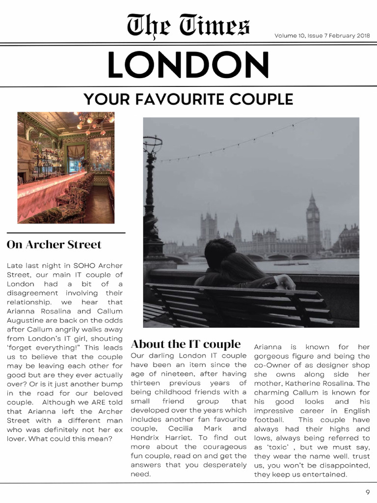 White and Black Professional Magazine Cover | PDF