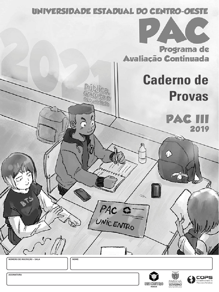2019 Prova Pac III | PDF | Tipo sanguíneo | Hemácia