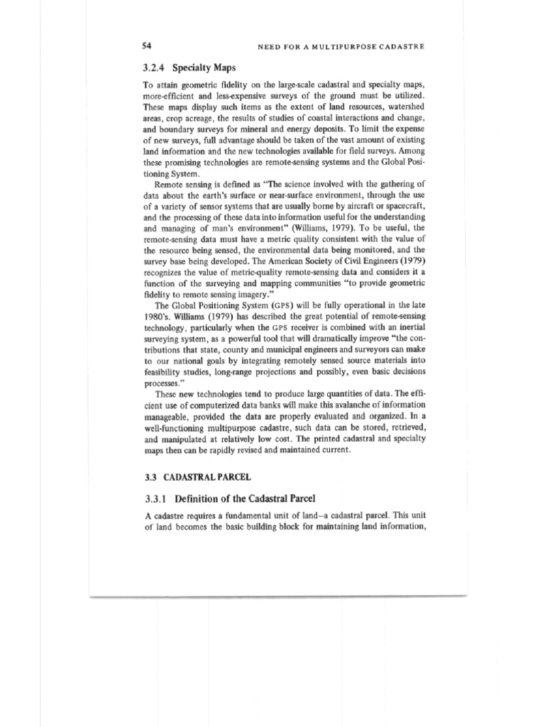 Cadastral Parcel | PDF