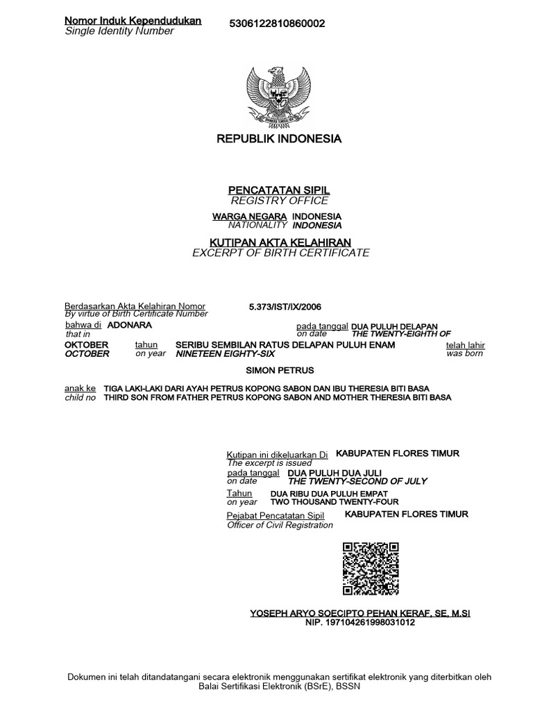 Contoh AKTE | PDF